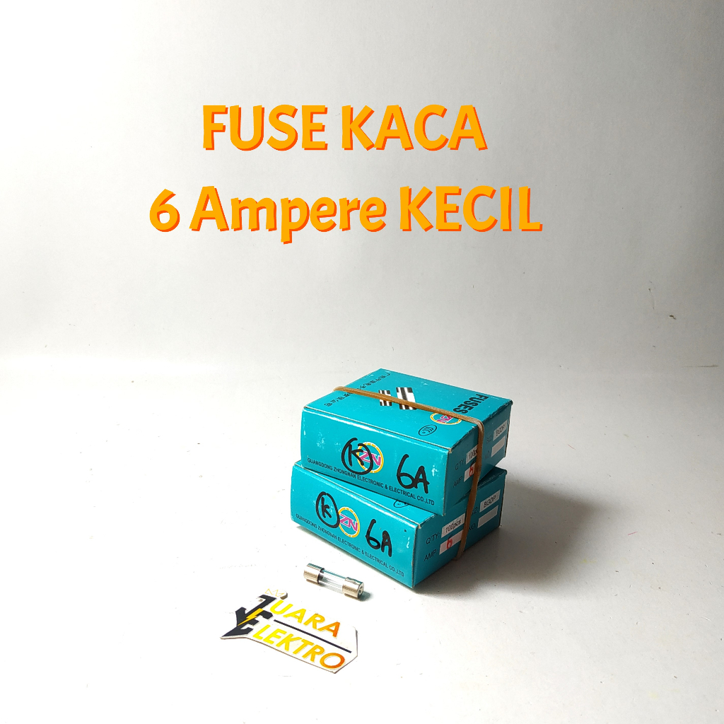 Jual (10 PCS) Fuse Kaca 1 Ampere - 25 Ampere Kecil (5x20mm) | Variasi ...