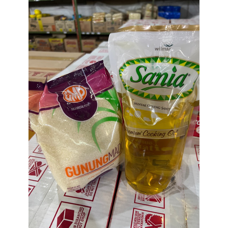 Jual Paket Gula + Minyak (gmp sania) | Shopee Indonesia