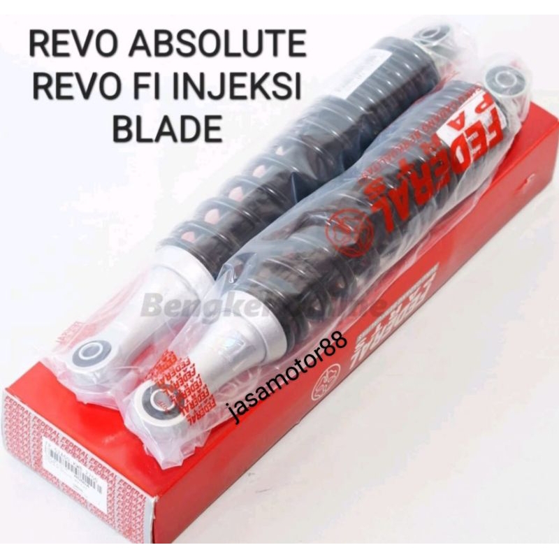 Jual SHOCK BELAKANG REVO ABSOLUTE BLADE REVO FI FEDERAL PARTS | Shopee ...