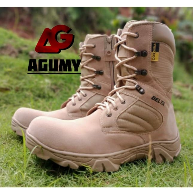 Jual Sepatu PDL Safety Ujung Besi Sepatu Delta Tactical Sepatu Safety ...