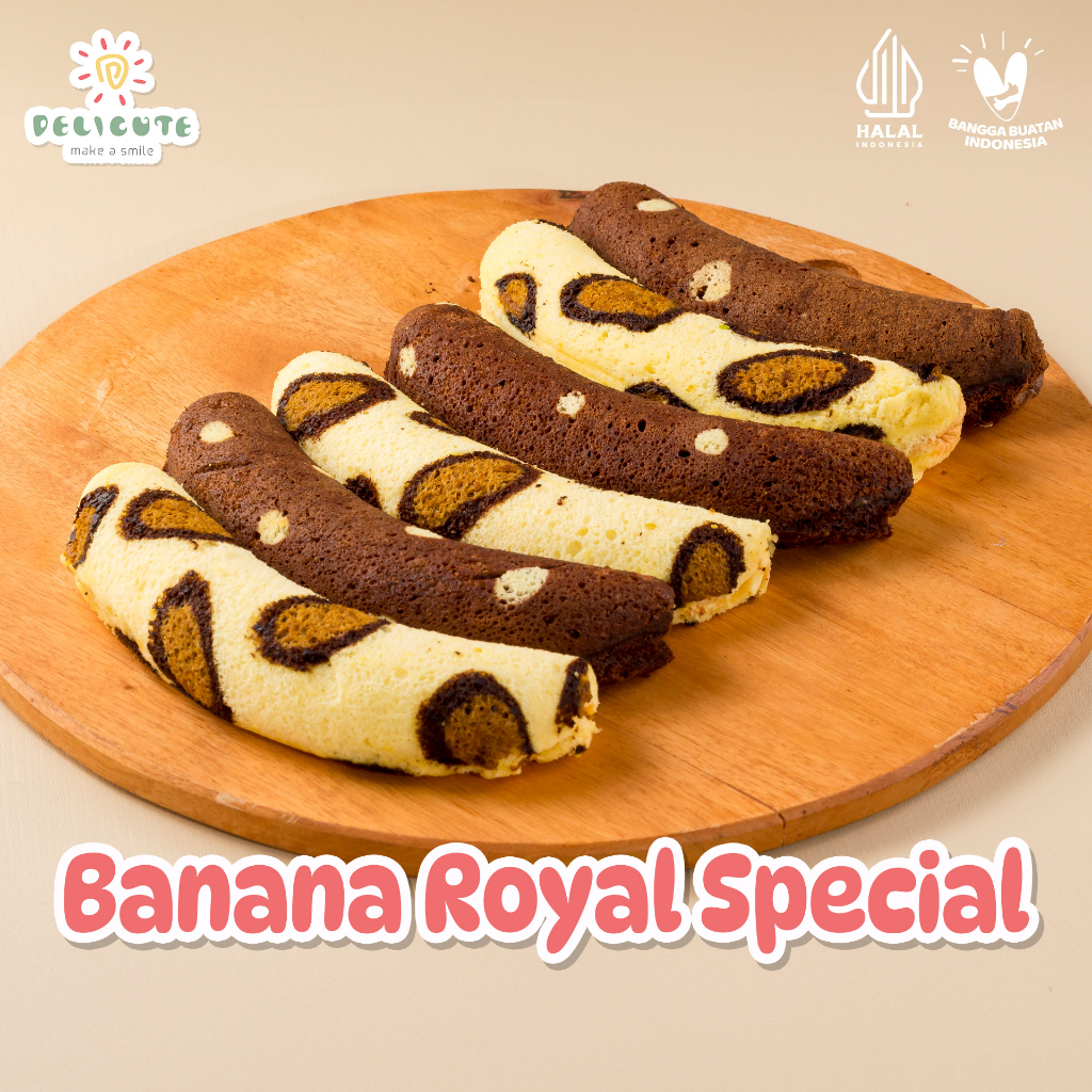 Jual BANANA ROYAL SPESIAL DELICUTE - BOLU BERBENTUK PISANG DENGAN FLA ...