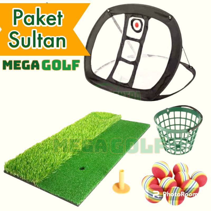 Jual Driving Mat Golf Rough Halus Dan Kasar Gratis kranjang + Jaring ...