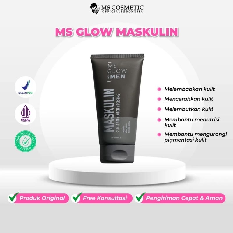 Jual Maskulin Original 100% (Kemasan Terbaru Exp.Tahun 2026) | Shopee ...