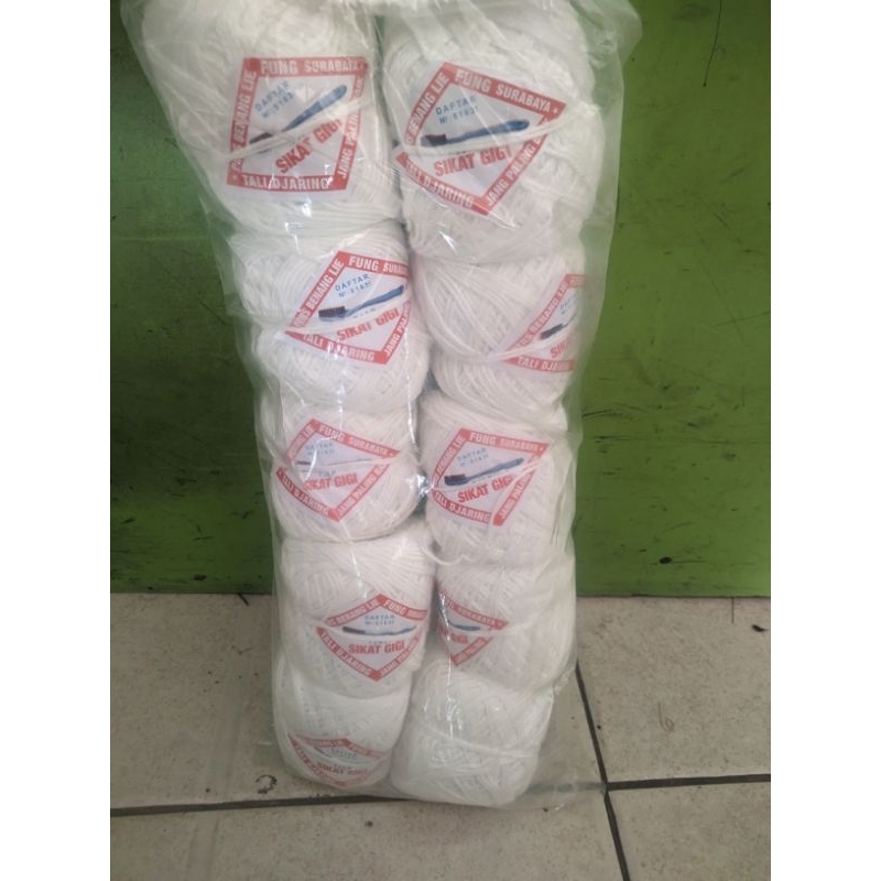 Jual Benang Kasur / Benang Boll / Benang Woll Merk Sikat 1 Pack Isi 10 ...