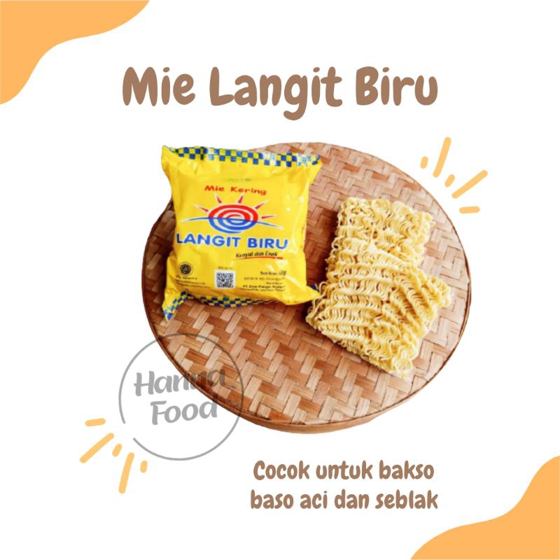 Jual MIE SEBLAK / MIE TELUR / MIE LANGIT BIRU 5 PAK 60GR | Shopee Indonesia