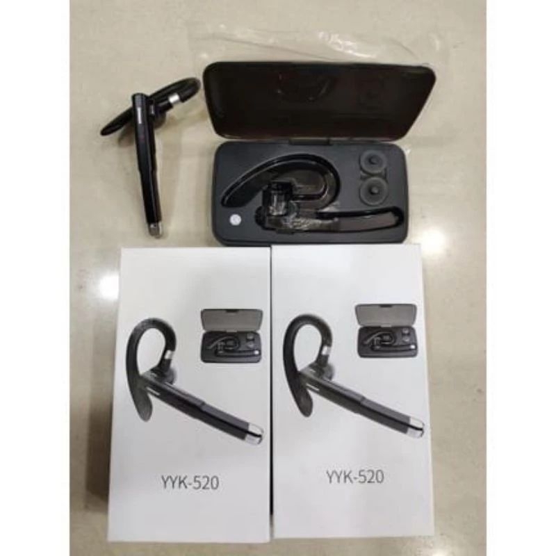 Jual MN - Headset Bluetooth Sport YYK 520 Waterproof / Headphone Ear-hook Pairing To With Mic ...
