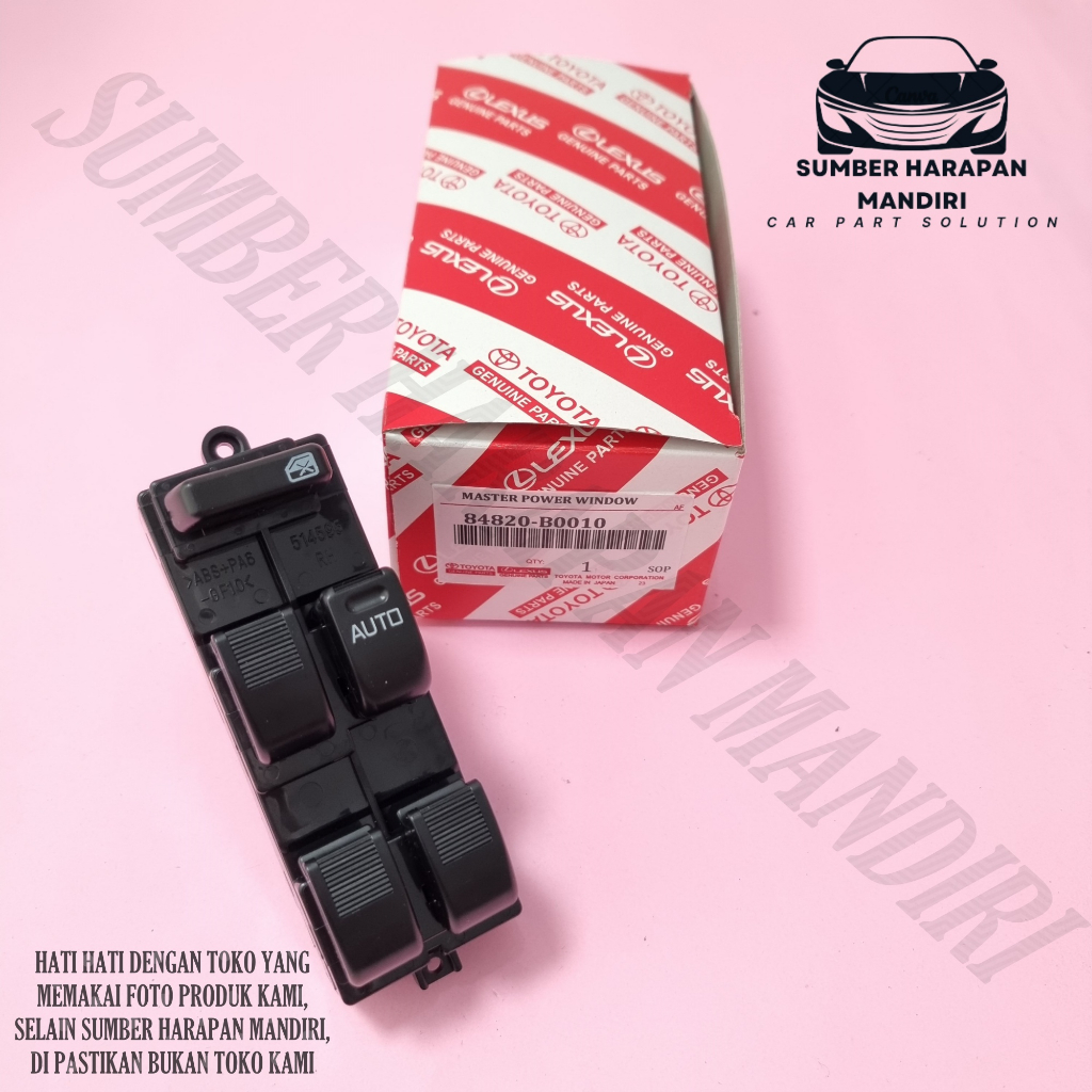 Jual Saklar Master Power Window Luxio Original | Shopee Indonesia