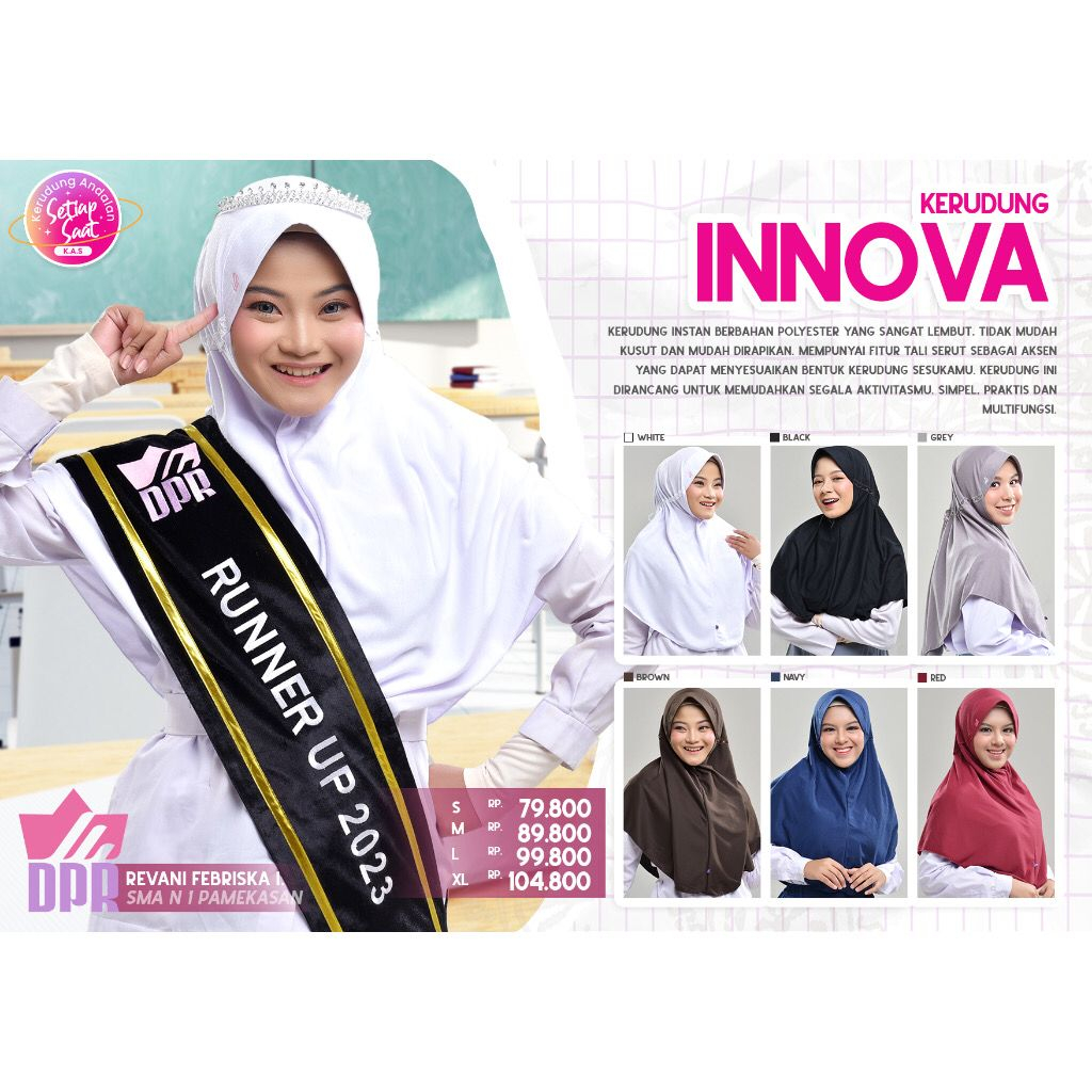 Jual RABBANI - KERUDUNG INNOVA Jilbab Instan Sekolah Rabbani | Shopee ...