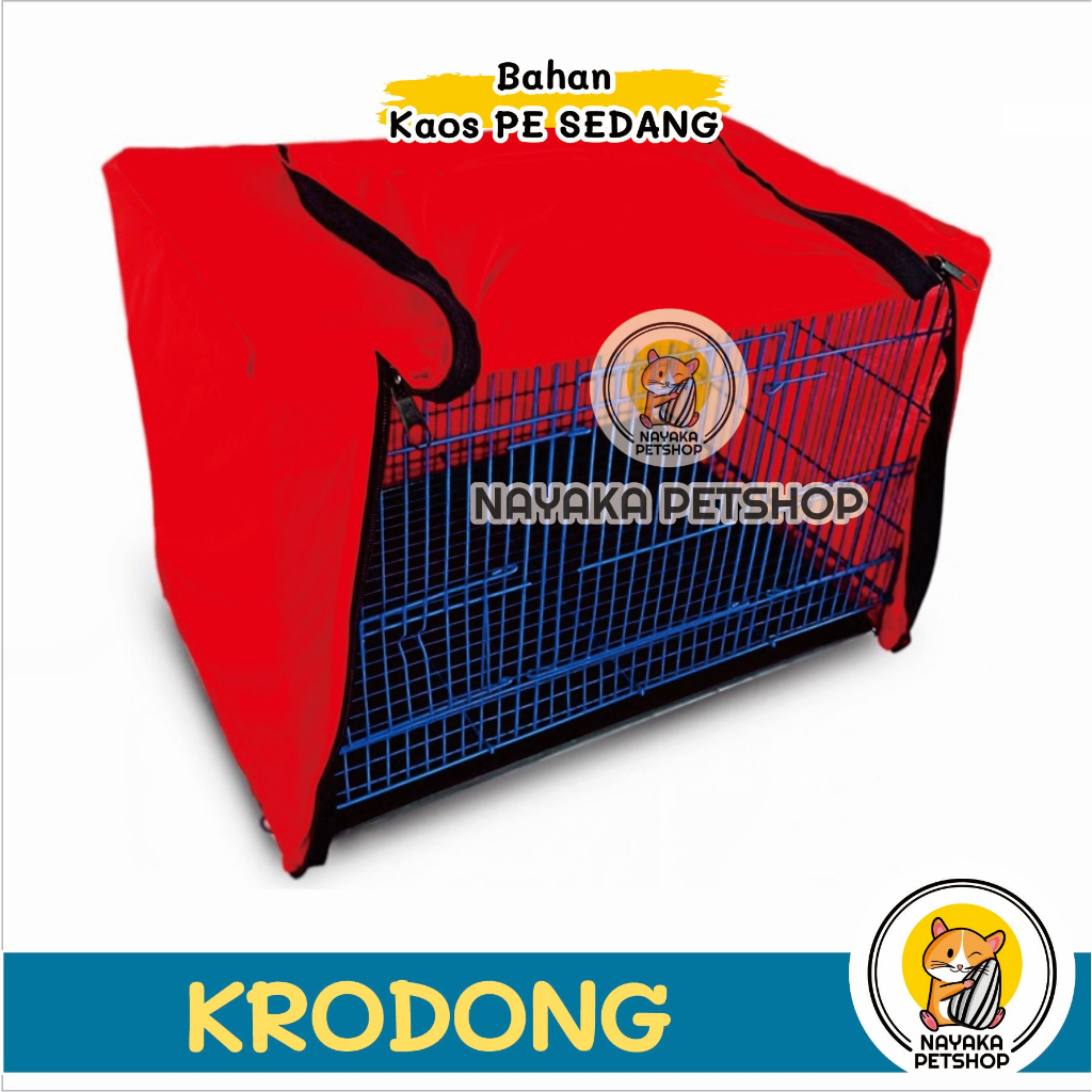 Jual Krodong Sangkar Kotak Kerodong Burung Lovebird Kandang Murai Petak ...