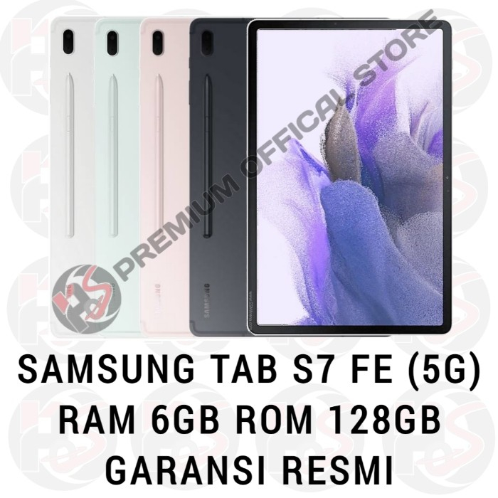 Jual Samsung Galaxy Tab S7 FE 5G 6/128 RAM 6GB ROM 128GB GARANSI RESMI | Shopee Indonesia