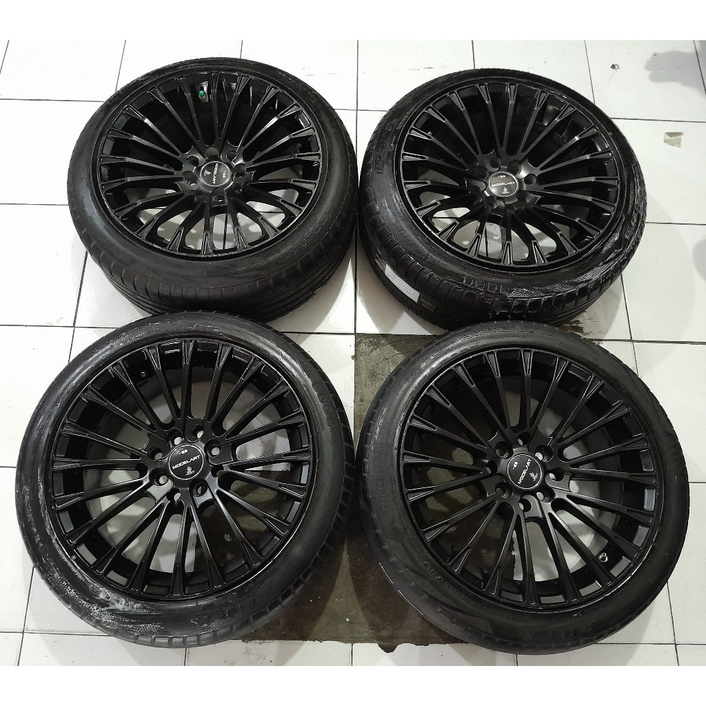 Jual VELG MOBIL SECOND MODELART RING 16 LEBAR 7 PCD 8X100/114,3 + BAN (2) 195 50 R16 | Shopee ...