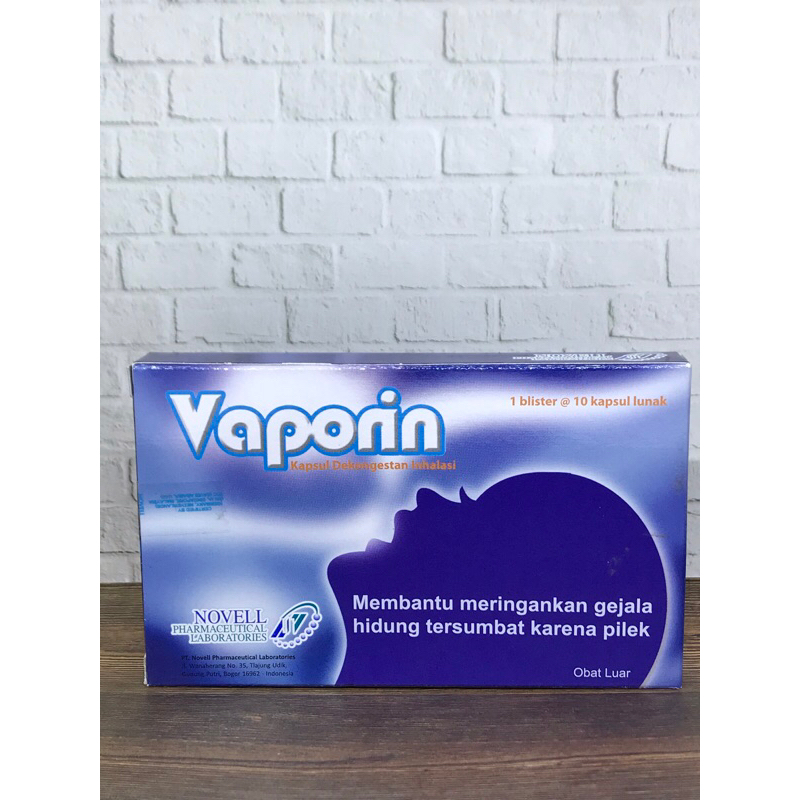 Jual Vaporin isi 10 kapsul lunak | Shopee Indonesia