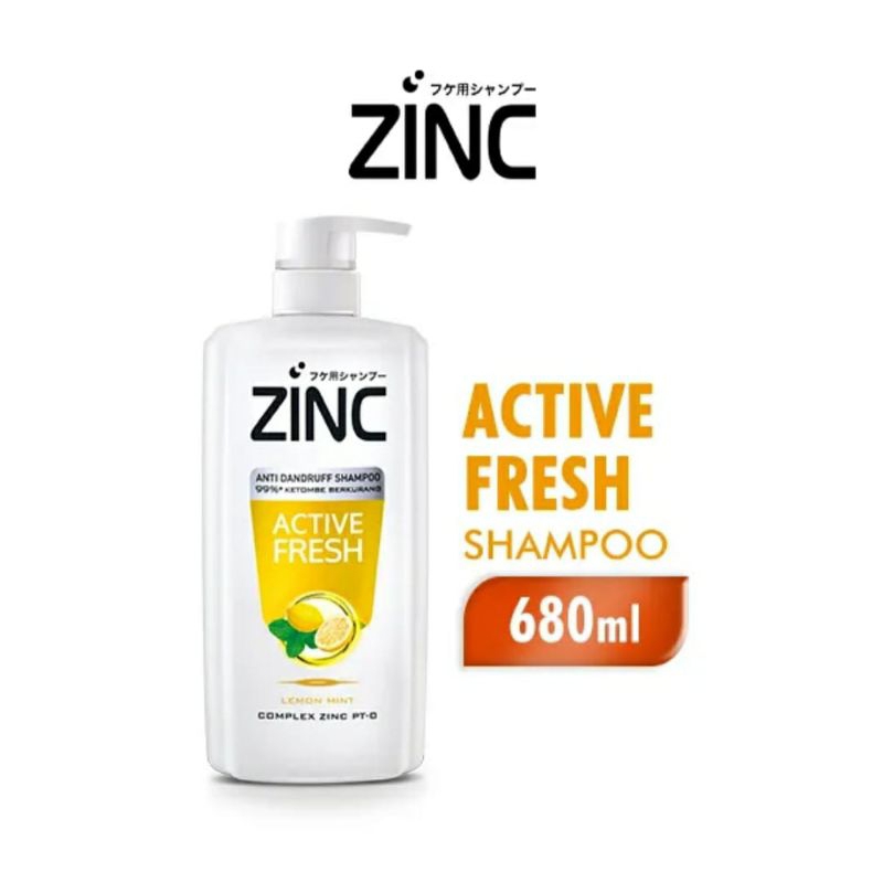 Jual Zinc Shampo Represhing cool Botol 680/Zinc Lemon 680ml | Shopee ... Jual Zinc Shampo Represhing cool Botol 680/Zinc Lemon 680ml | Shopee ...