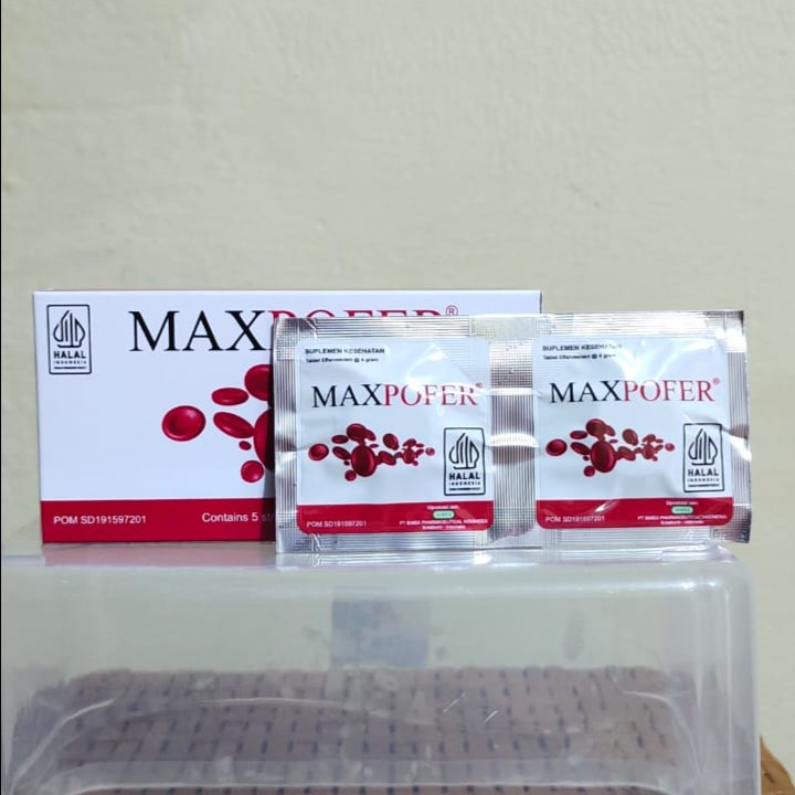 Jual MAXPOFER EFFERVESENT VITAMIN IBU HAMIL - 1 BOX ISI 10 Sachet ...