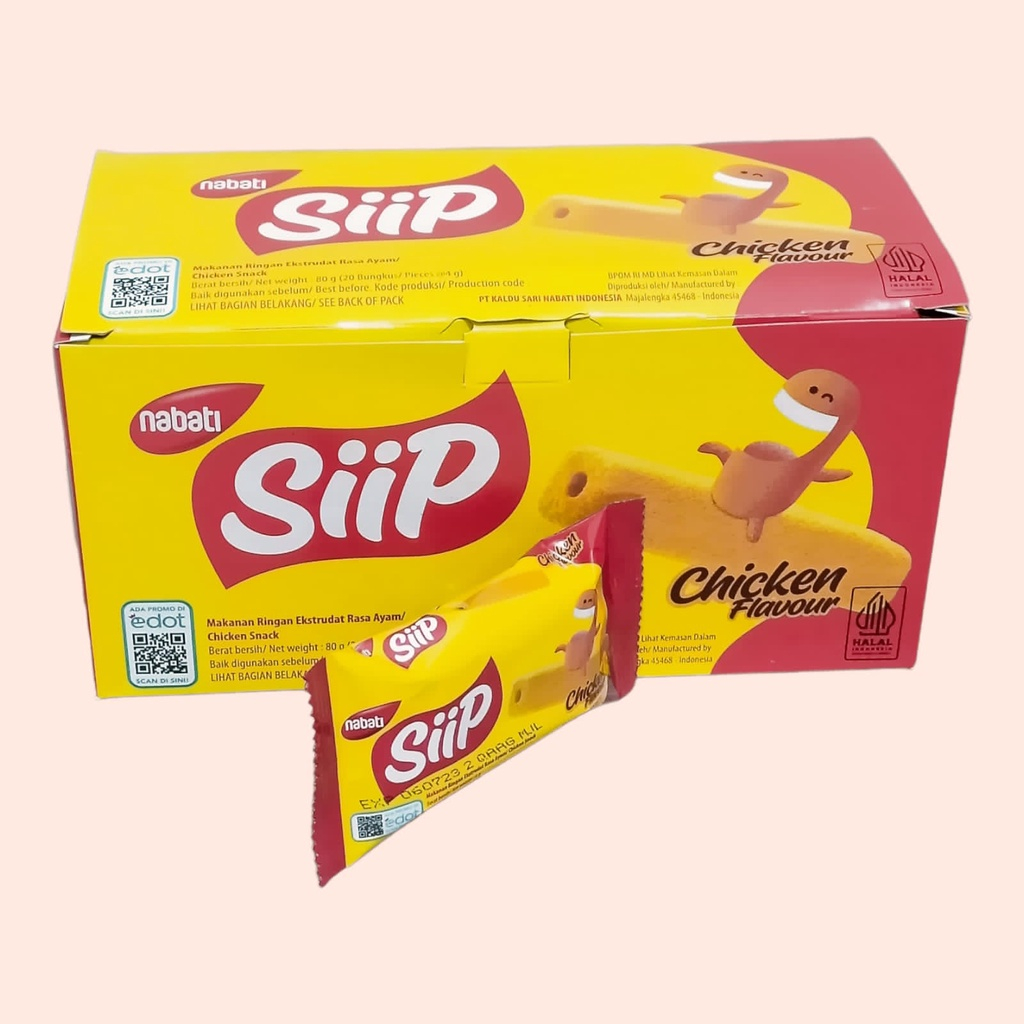 Jual Nabati Siip 4gr Chicken isi 20 pcs | Shopee Indonesia