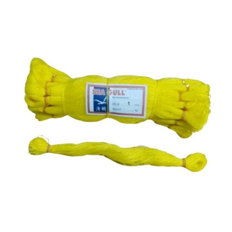 Jual TALI KENUR/TALI TAMPAR KUNING 1MM SEAGULL (ECER) | Shopee Indonesia