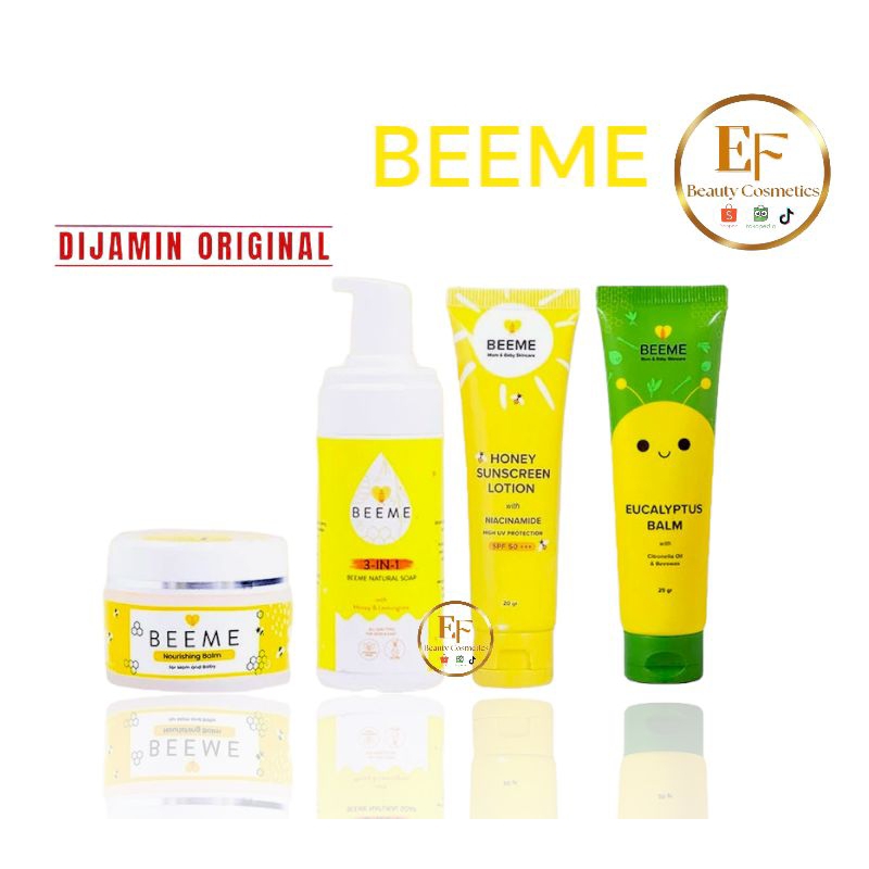 Jual BEEME Nourishing Balm | Honey Sunscreen Lotion | Eaucalyptus Balm ...