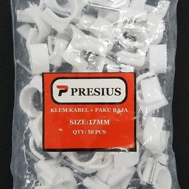Jual CLAMP / KLEM KABEL 7,8,9,10,17 MM PER PACK 50 PAKU BETON | Shopee ...
