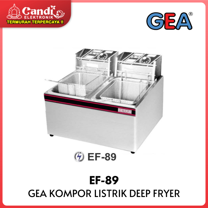 Jual GEA Penggorengan Deep Fryer EF-89 | Shopee Indonesia