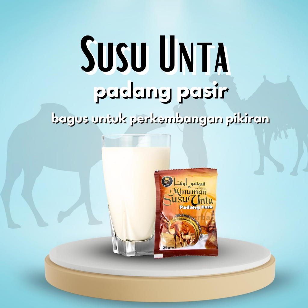 Jual Susu Unta Padang Pasir Per Sachet | Shopee Indonesia