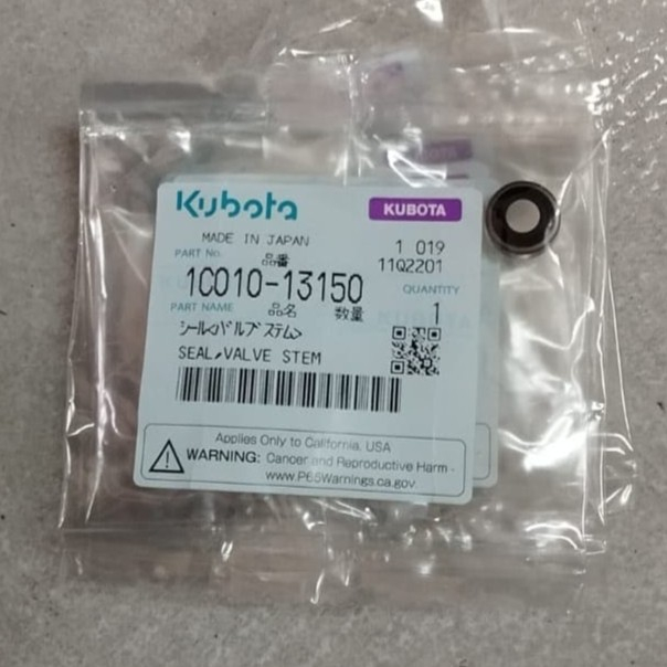 Jual SEAL VALVE STEAM 1C010-1315-0 KUBOTA 1C010-13150 KUBOTA | Shopee ...