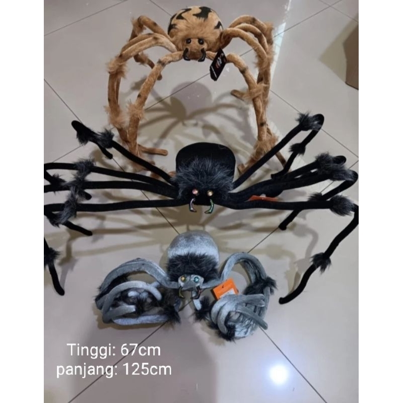 Jual Mainan Boneka Halloween Laba Laba Raksasa | Shopee Indonesia