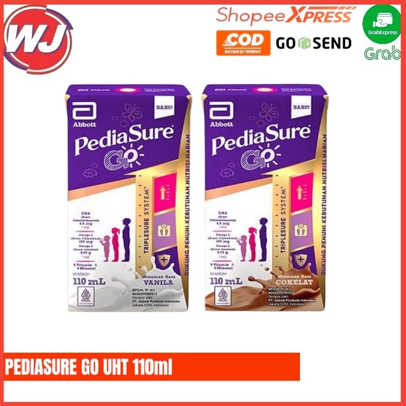 Jual PEDIASURE GO UHT 110ml | Shopee Indonesia