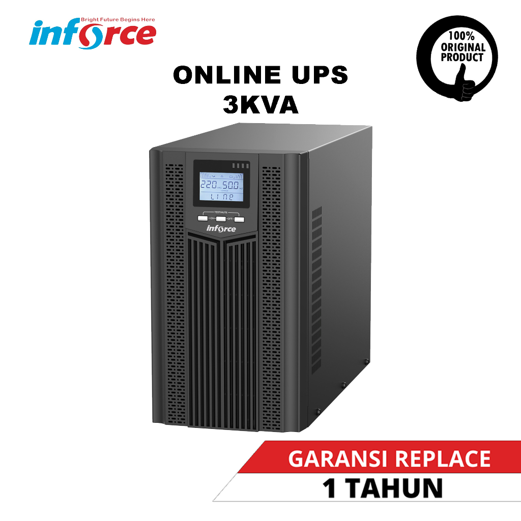 Jual Online UPS Inforce 3kVA / 3 kVA 2700watt 2700 watt 3000 va | Shopee Indonesia