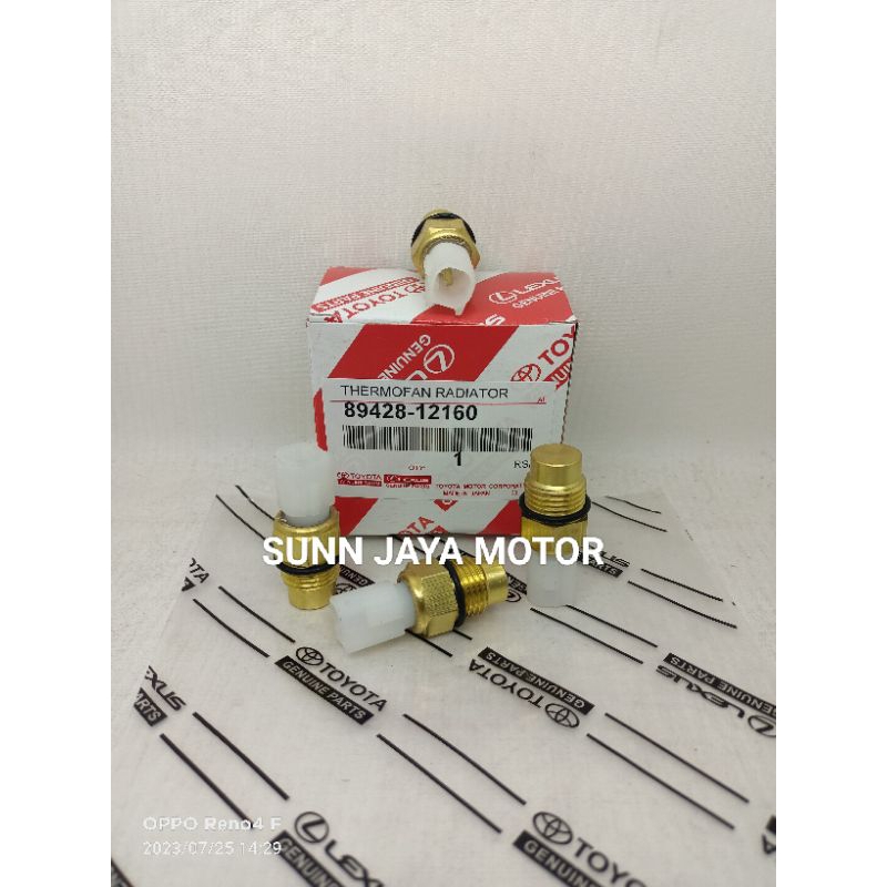 Jual SWITCH SENSOR THERMO FAN KIPAS RADIATOR GREAT COROLLA STARLET ...