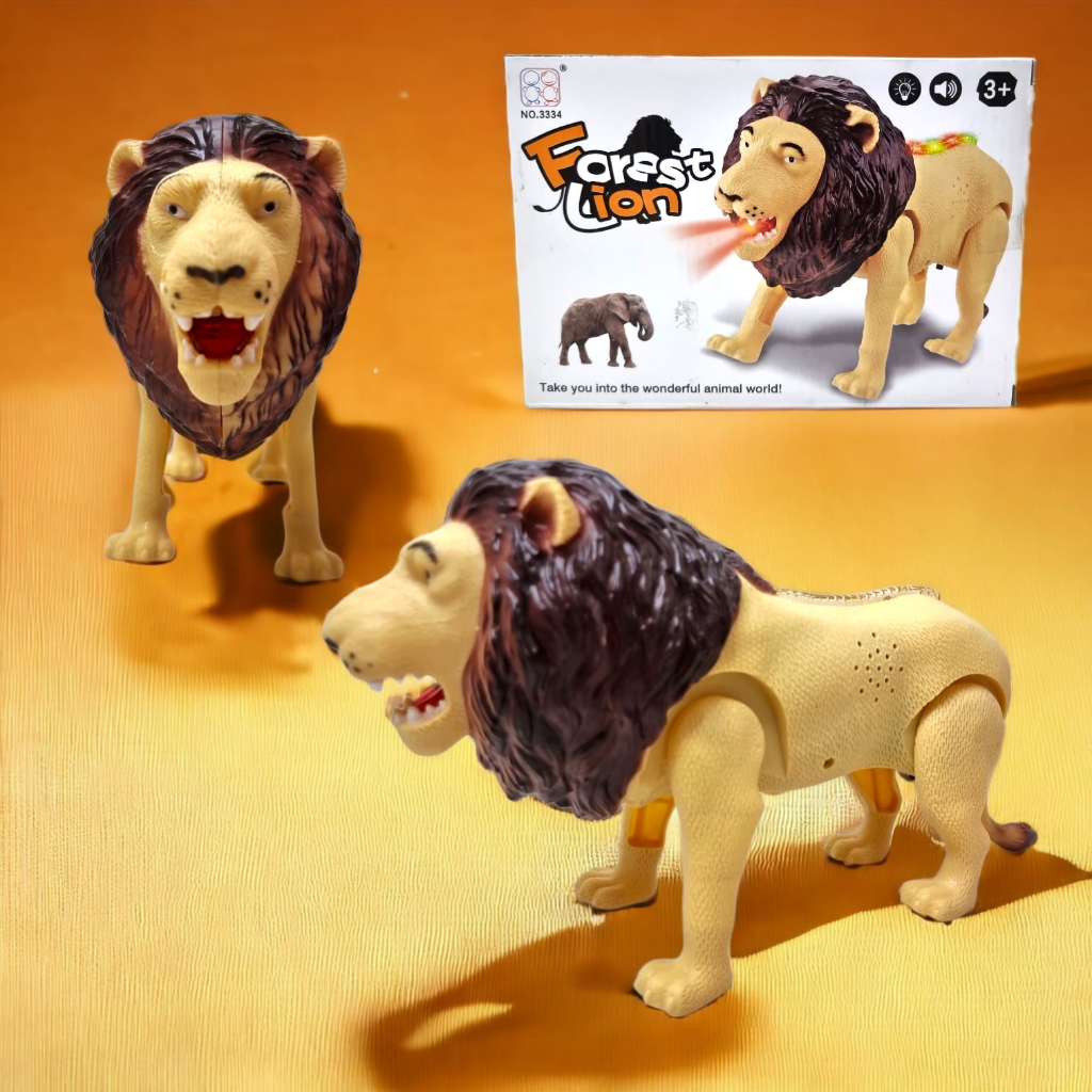 Jual Mainan Binatang Anak Hewan Singa Lion | Shopee Indonesia