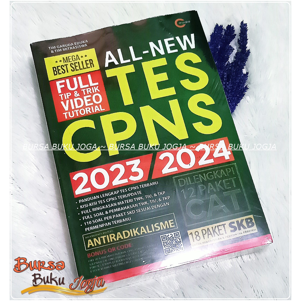 Jual All New tes CPNS 2023-2024 - Dilengkapi 12 paket cat No CD ...