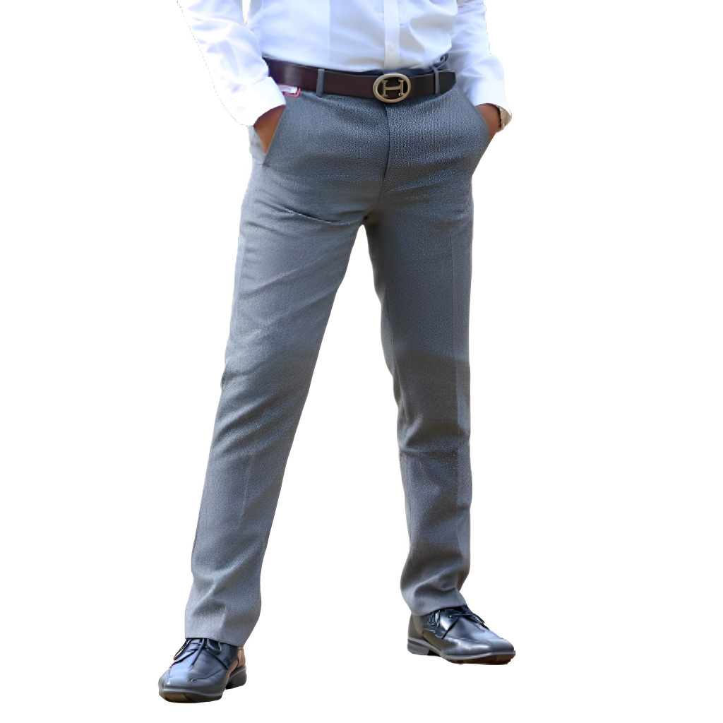 Jual Celana Kerja Formal Pria Keper Polos Reguler Slimfit untuk Kerja ...