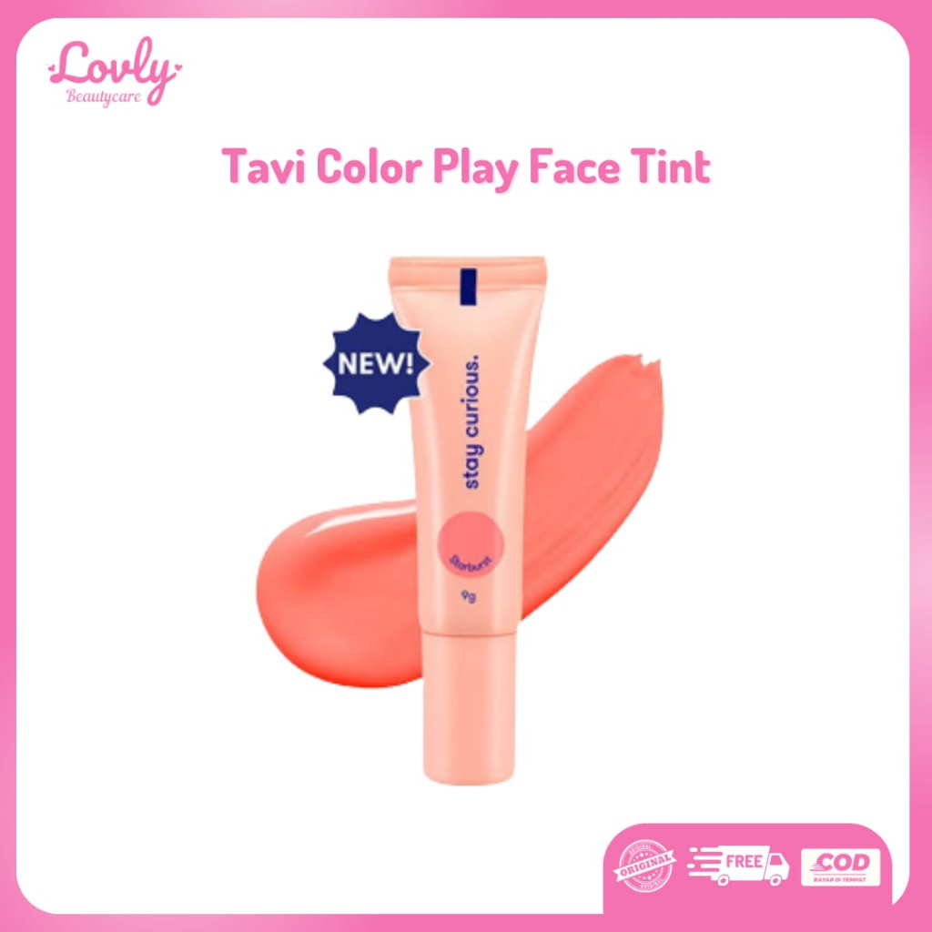 Jual TAVI Color Play Face Tint 9 g (Serum Infused Blush & Highlighter ...