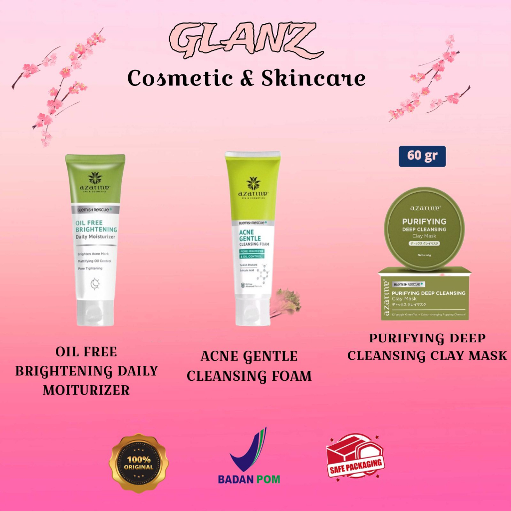 Jual AZARINE ACNE BLEMISH SERIES - DEEP CLEANSING CLAY MASK / OIL FREE ...
