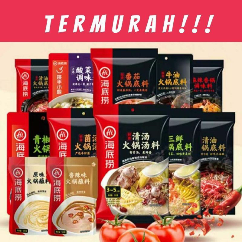 Jual Aneka Bumbu Hotpot HAIDILAO Original 220gr/Bumbu Shabu Shabu Haidilao/Bumbu Masak | Shopee ...