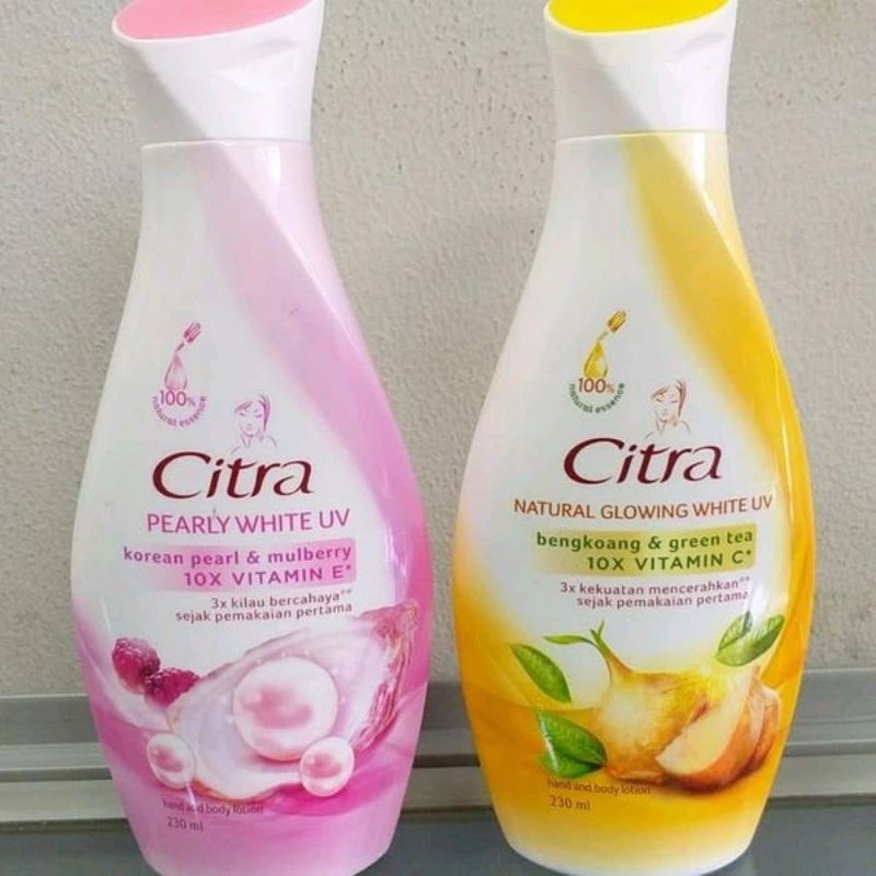 Jual Citra body lotion 210ml/handbody citra bengkoang/citra pearly ...