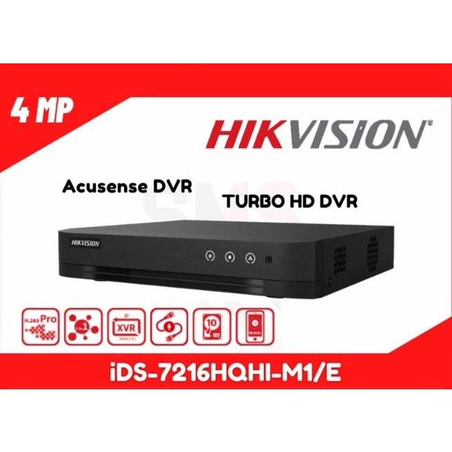 Jual HIK DVR 16 CHANNEL iDS 7216 HQHI-M1/E Dvr 16 CH AcuSense - DVR ...
