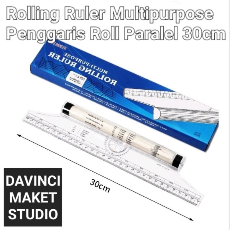 Jual Rolling Ruler Multipurpose - Penggaris Roll Multifungsi Paralel ...