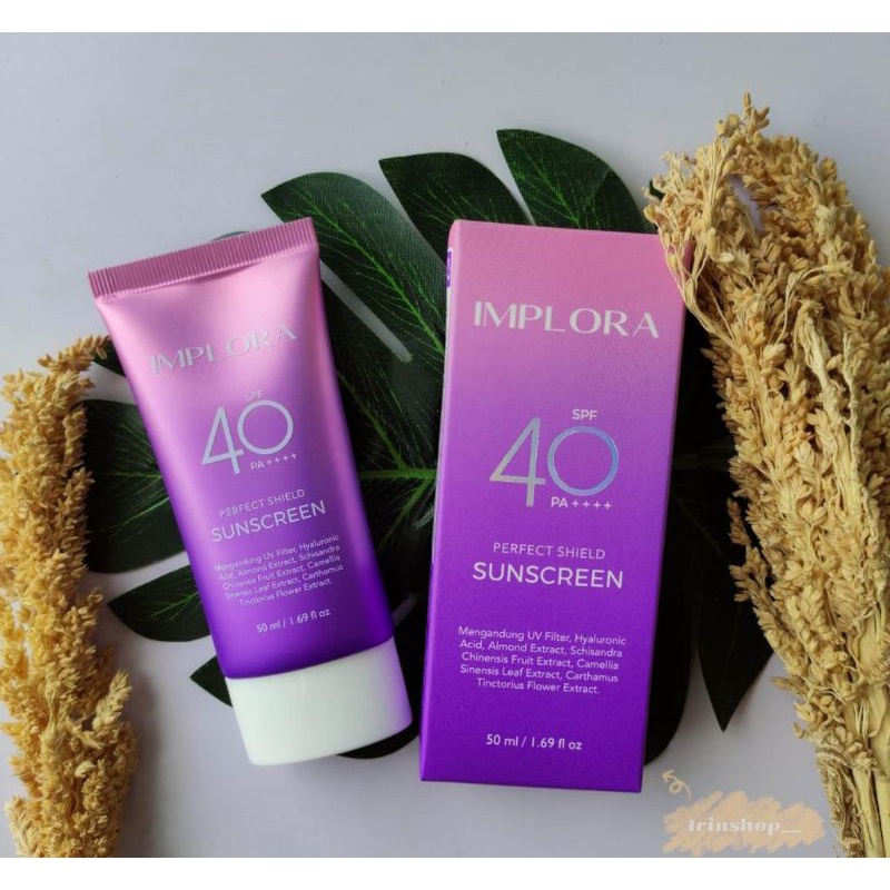 Jual (BPOM) IMPLORA SUN SCREEN SPF 40 & SPF 30 (HYBRID SUNCREEN ...