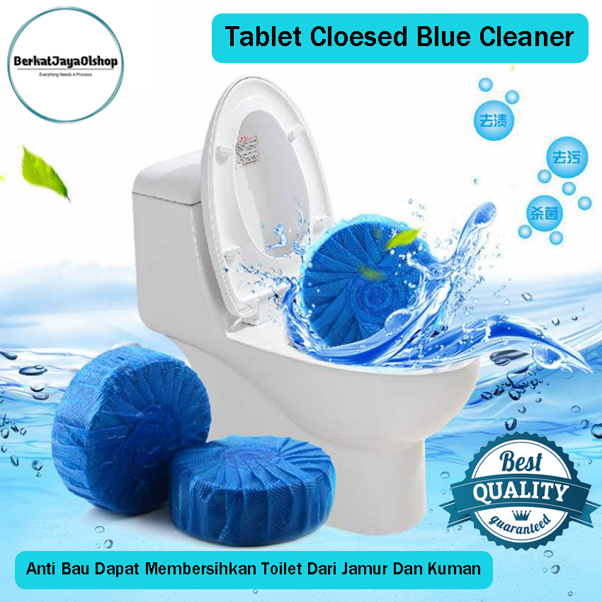 Jual Tablet Biru Pembersih Closet Penyegar Flush Toilet Blue Clean ...