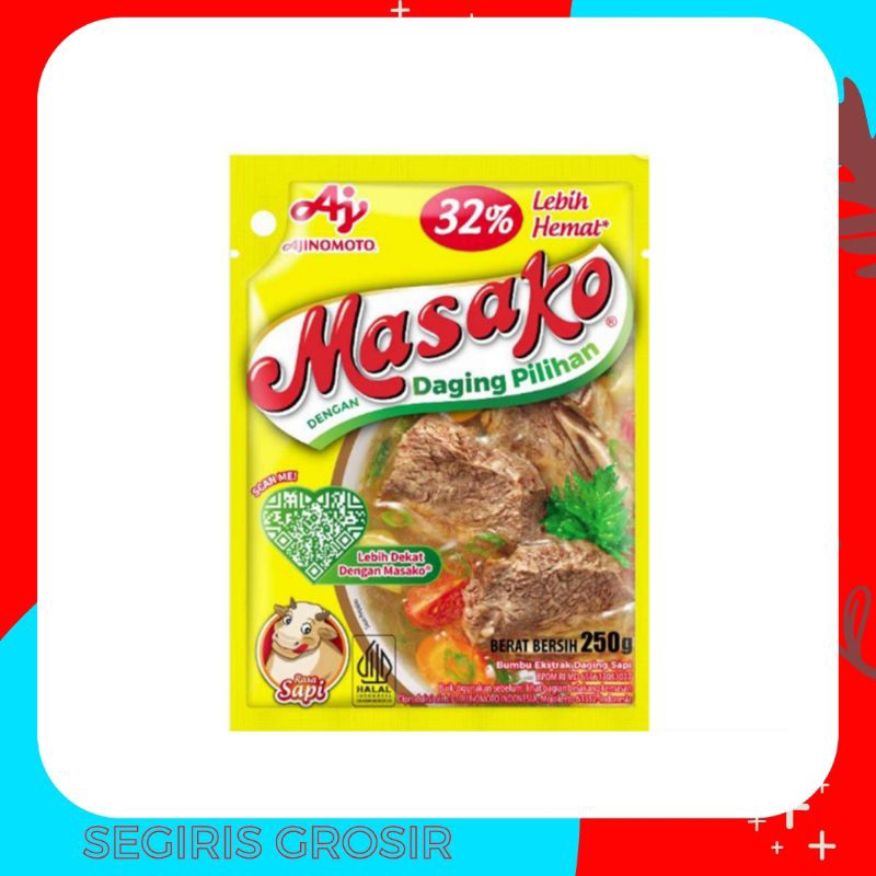 Jual Ajinomoto penyedap rasa masako sapi 250gr | Shopee Indonesia