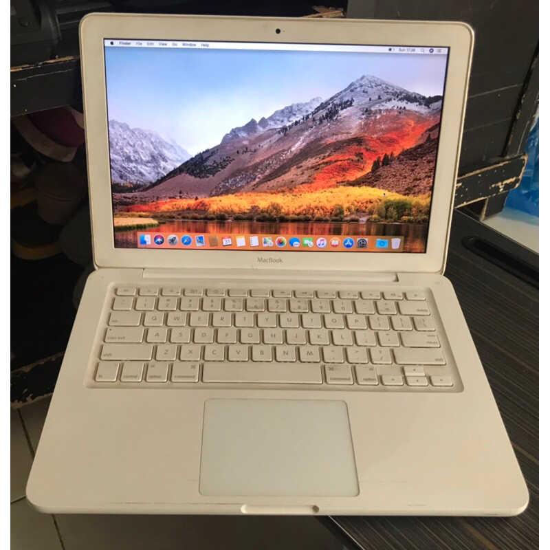 Jual Macbook White unibody 13inch Late 2009 Core 2duo Ram 4GB HDD 160GB ...