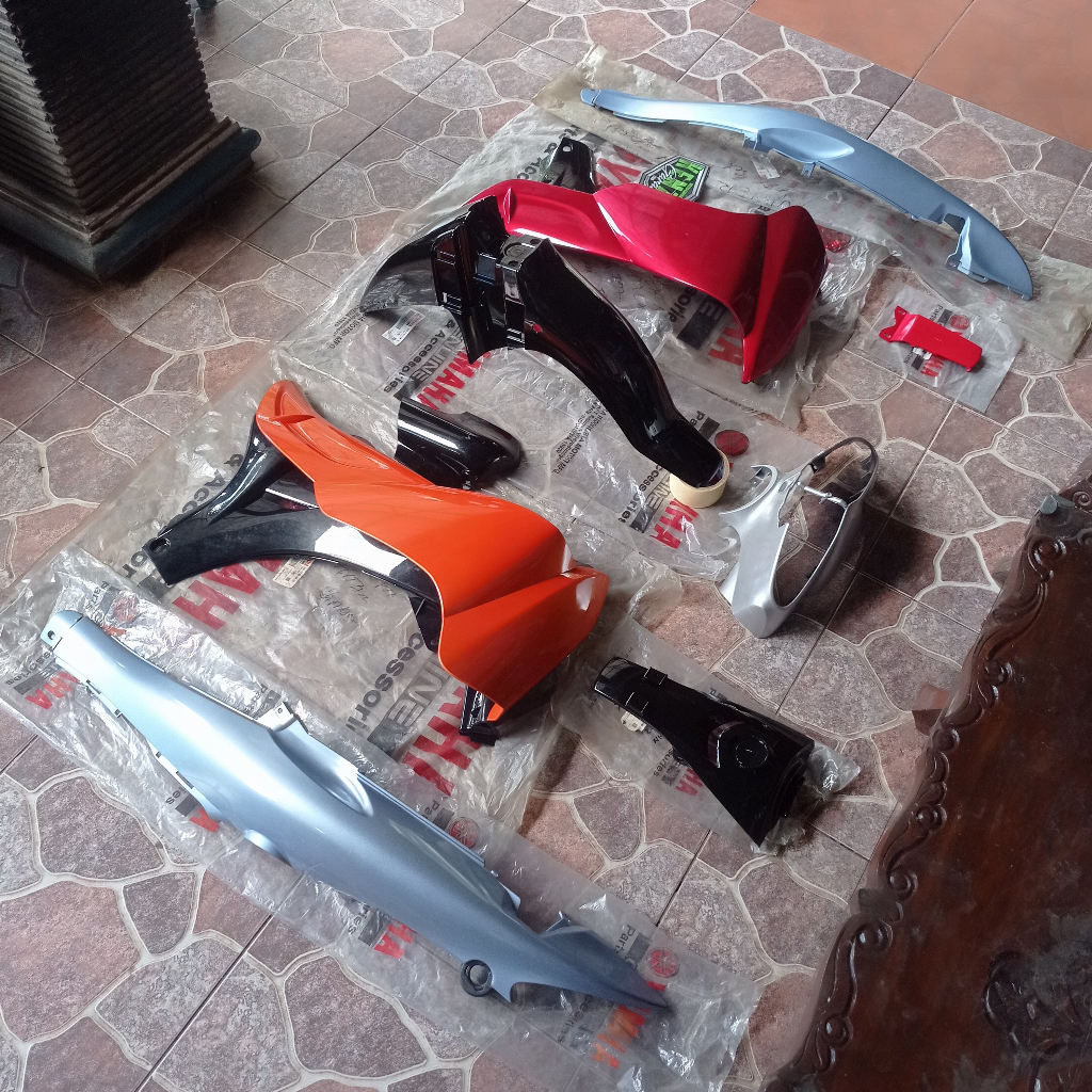 Jual Cover Body Fullset Full Set Bahan repaint Jupiter Z Lama Jupiter z ...