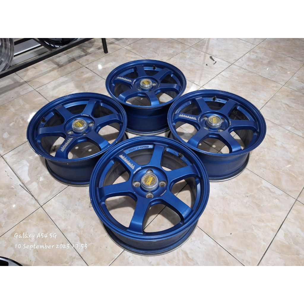 Jual Velg Mobil Bekas Ring 16 VOLK RAYS R16X7 H4X100 ET40 | Shopee ...