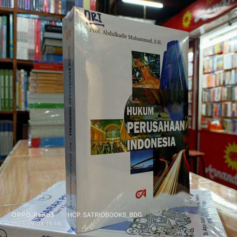 Jual HUKUM PERUSAHAAN INDONESIA. Prof. Dr. ABDULKADIR MUHAMMAD. SH ...