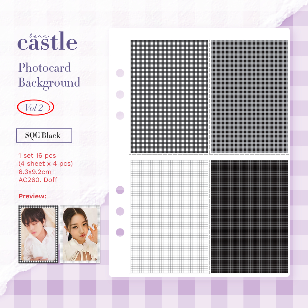 Jual VOL 2 | PHOTOCARD BACKGROUND BINDER FILLER BINDER BACKGROUND ...