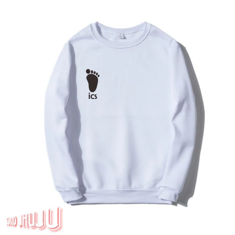 Jual Basic Sweater Anime Haikyuu !! ICS logo kanan cosplay haikyuu ...