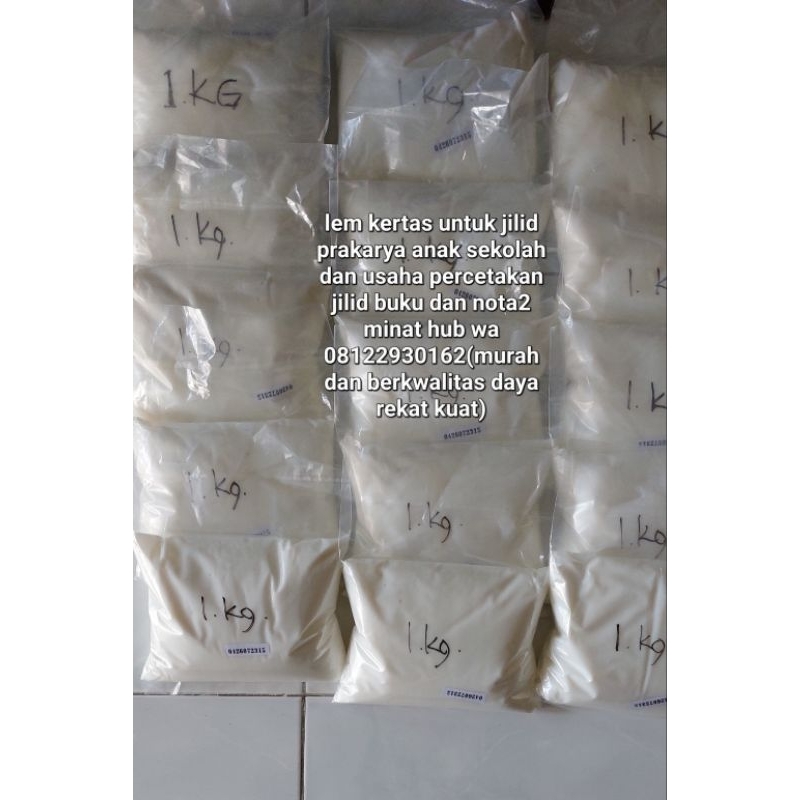 Jual Lem putih kertas,karton semarang | Shopee Indonesia