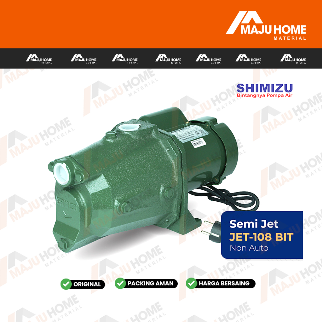 Jual Shimizu Pompa Air Semi Jet 108 BIT | Shopee Indonesia
