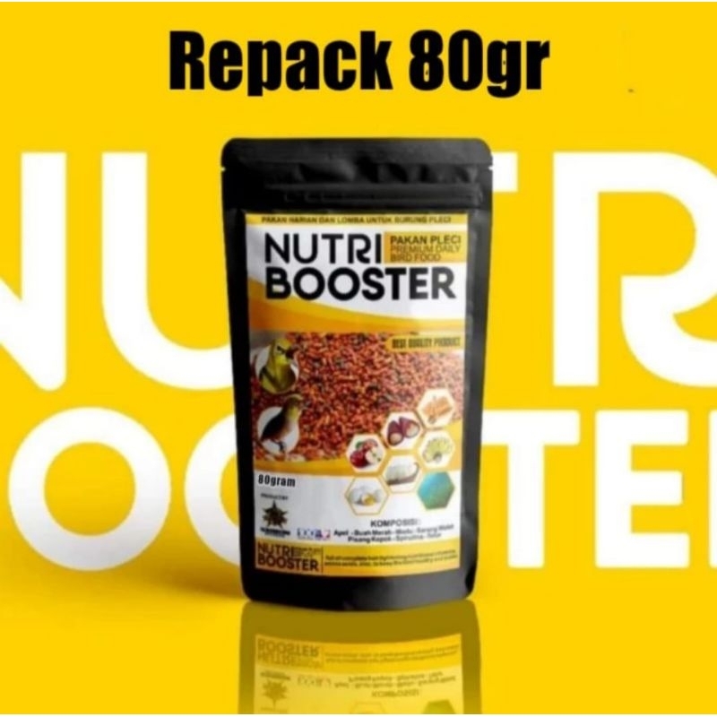 Jual NUTRI BOOSTER 80 GRAM DORODOD EDAN PAKAN PLECI PREMIUM DAILY BIRD FOOD | Shopee Indonesia